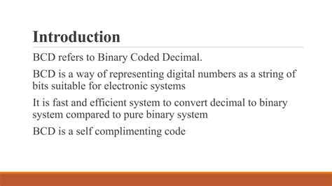 Bcd To Binary Code Converter Pptx
