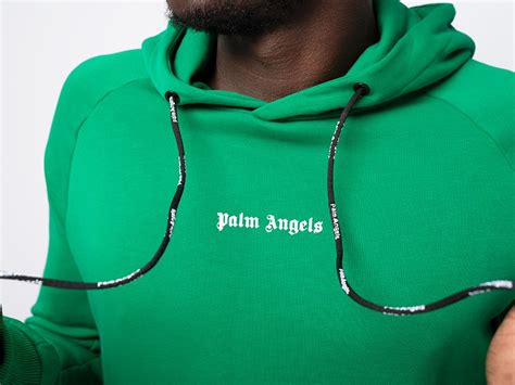 Купить Худи Palm Angels цвет Зеленый купить по цене 3260 рублей в ...