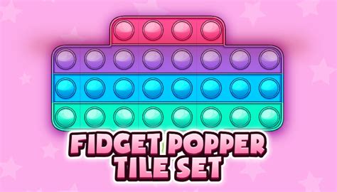Fidget Popper Tile Sets Gamedev Market