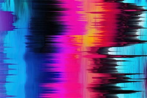 Premium Photo Abstract Glitchcore Background