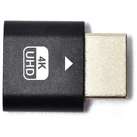 Hdmi Compatible Dummy Plug Virtual Display Headless Ghost Display Emulator 4k Ddc Edid Dummy