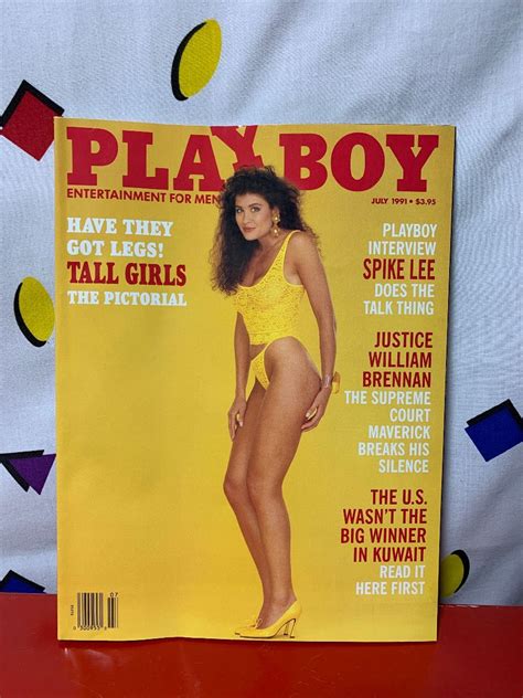 Playboy Magazine July 1991 Have They Got Legs Tall Girls The