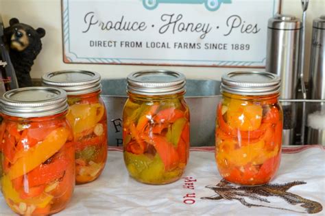 How To Make Roasted Peppers And Canning Adventures Of A Nurse