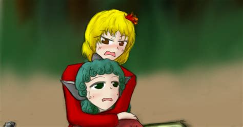 東方天空璋 天空璋3面ボスと秋姉妹の姉の方 Akinaのイラスト Pixiv