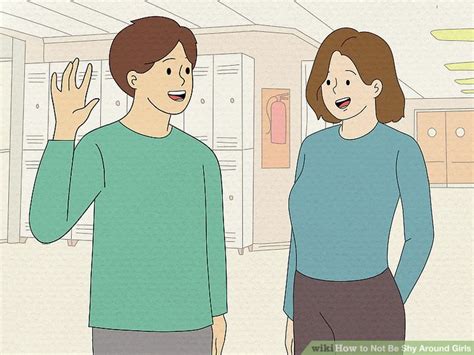 How To Not Be Shy Around Girls With Pictures Wikihow