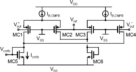 Figure 3 From Low Voltage Wide Swing Fully Differential Cmos Voltage