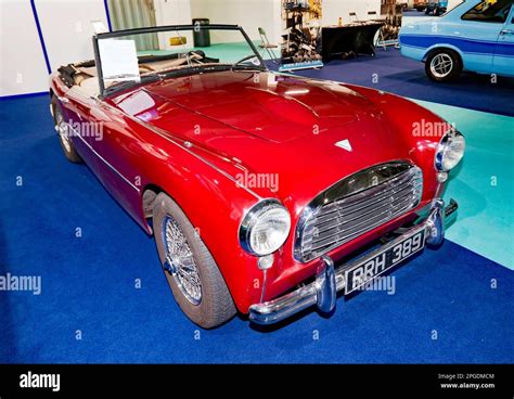 Red 1954 Swallow Doretti At London Classic Car Show