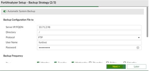 Technical Tip How To Complete The Backup Strategy Fortinet Community