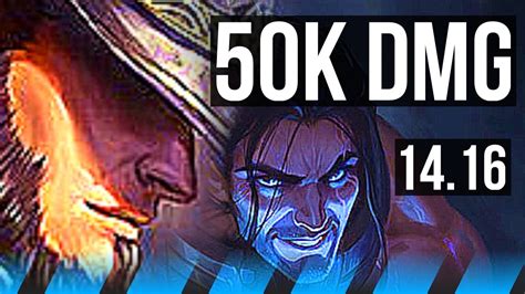 Twisted Fate Vs Sylas Mid 50k Dmg Legendary Euw Master 1416