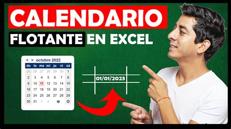Insertar Calendario Flotante En Excel