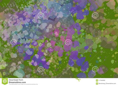 Artistic Blended Messy Shapes Background Pattern Abstract Cover Template Concept And Backdrop