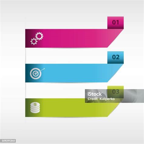 Infographics Paper Elements Vector向量圖形及更多互聯網圖片 互聯網 信息圖形 商務 Istock