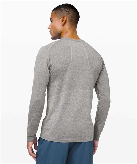 Lululemon Metal Vent Tech Long Sleeve 2 0 Slate White Lulu Fanatics