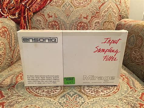Ensoniq Mirage Sampling Filter VERY Rare Reverb