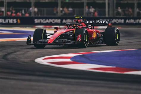 GP de Singapura Sainz vence e encerra sequência de vitórias de