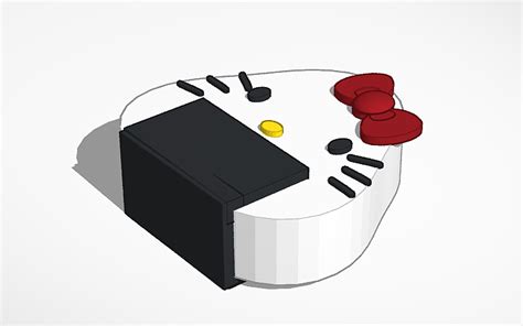 3d Design Hello Kitty Onigiri Tinkercad