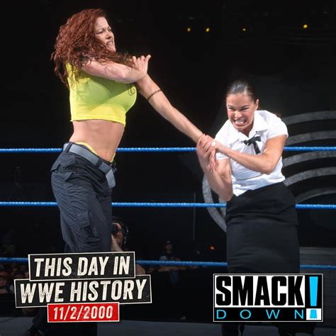 Wwe Network Lita Battled Ivory On Wwe Smackdown On This Facebook