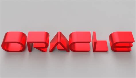 Oracle Logo Cgtrader