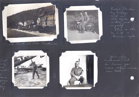 Photo Book Of Albert Ballinger From Wwii Nancy Ballinger Free