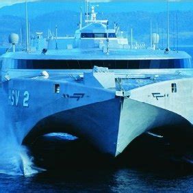 Hsv 2 Swift A 98 Meter Wave Piercing Catamaran Built In 2003 Hull