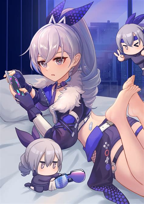 Bronya Rand And Silver Wolf Honkai And 1 More Drawn By Wujingwushi