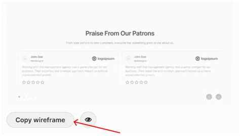 how to copy wireframes from headspin and paste them into breakdance headspin ui