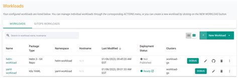 Learn Kop Workload Update Rafay Product Documentation