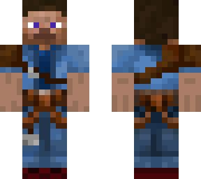 Bedrock Steve Minecraft Skin