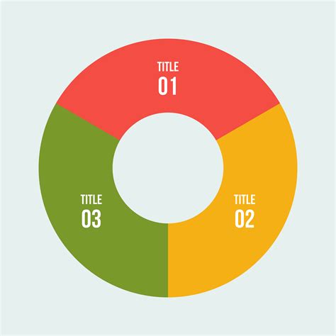 Pie Chart Circle Infographic Or Circular Diagram Vector Art At