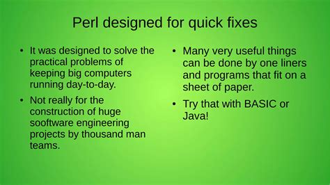 Deluxe Techperl Odp Programming Languages Computing