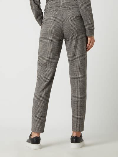 BETTY CO GREY Schlupfhose Mit Glencheck Muster Mittelgrau Online Kaufen