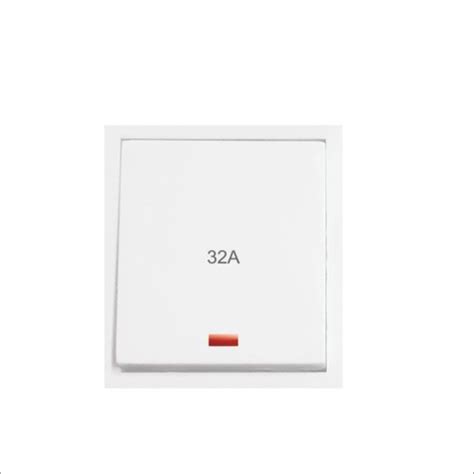 White Modular Switches 32a Dp Switch With Indicator 2m At Best Price In Rajkot Golden Industries