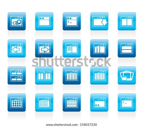 Application Programming Server Computer Icons Vector Stock Vector Royalty Free 158037230