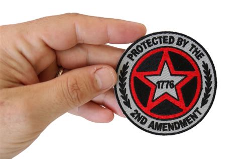 Protected By The 2nd Amendment 1776 Patch 2nd Amendment Patches By Ivamis Patches