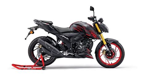 Breaking News 2025 Tvs Apache Rtr 200 4v Launched Now Gets An Inverted Fork New Handlebar
