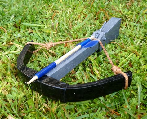 Powerful Mini Crossbow 8 Steps Instructables