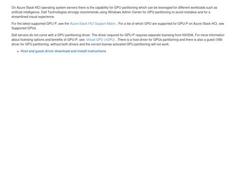 Gpu Partitioning Azure Portal Deployment And Operations Guide With
