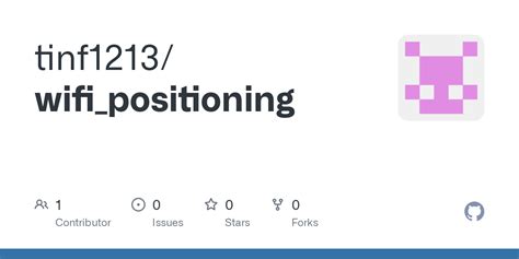 github tinf1213 wifi positioning