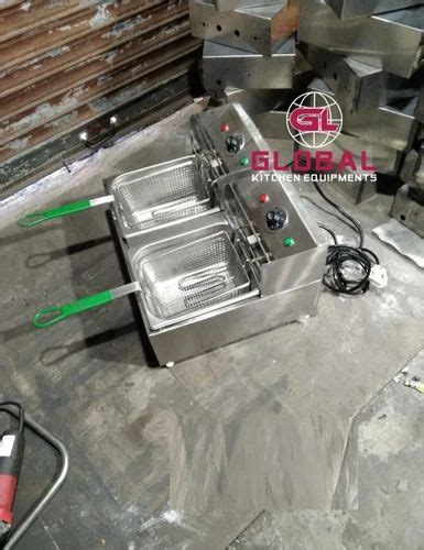 Double Table Top Deep Fat Fryer Model Name Number 8 8ltr 1 2 Gn Pan