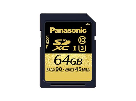 Gold Series SDUC SD Cards Panasonic Middle East
