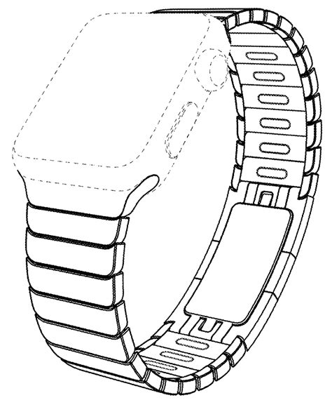 Apple Awarded Patents For Apple Watch Sport Band Classic Buckle And