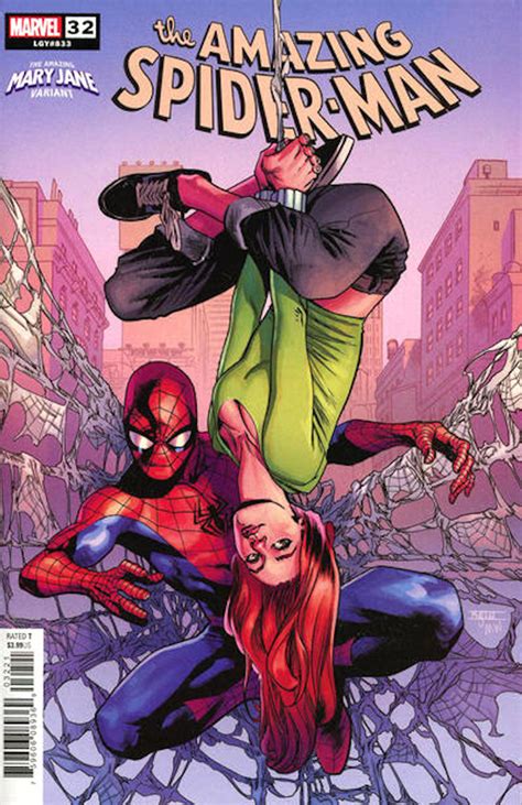 Marvel Comics Amazing Spider Man 32 2018 Mary Jane Variant Cover