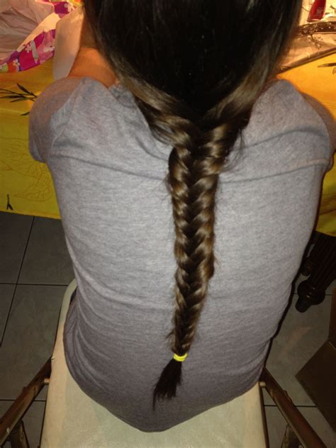 Fish Braid Fish Braid Hair Braid Front Of Hair Hair Styles