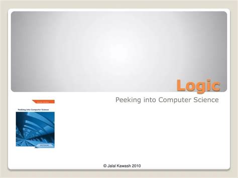 PPT Logic PowerPoint Presentation Free Download ID