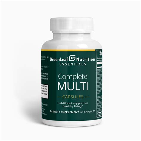 Complete Multi Greenleaf Nutrition