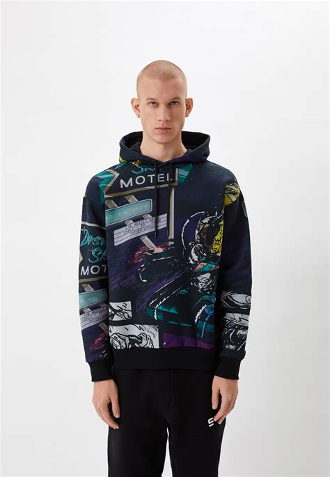 Худи Emporio Armani, цвет: мультиколор, RTLABA420001 — купить в ...
