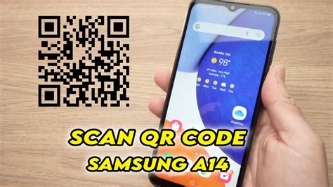 Samsung Galaxy A14 How To Scan A QR Code NO APP NEEDED YouTube