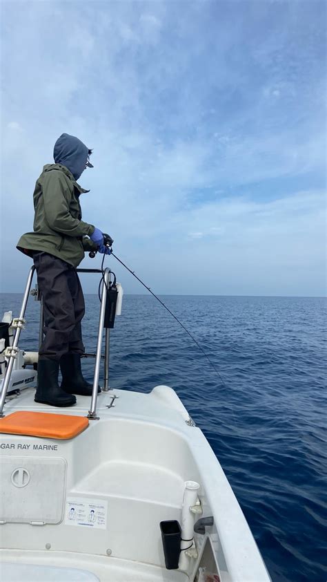 潮が流れず苦戦 スターのマンツーマンfishing