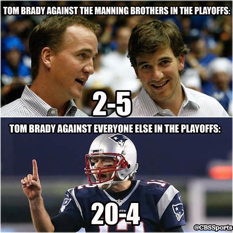Peyton Manning Tom Brady Meme