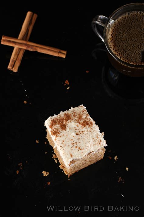 Brown Butter Spice Cake With Whipped Icing Willow Bird Baking